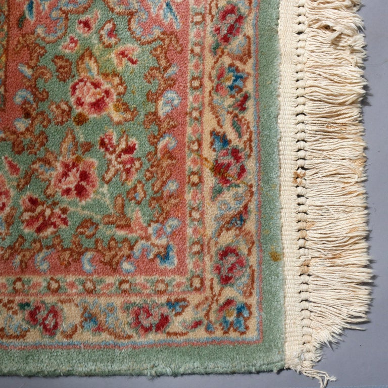 Vintage Persian Kirman Style Floral Oriental Rug by Karastan, circa ...