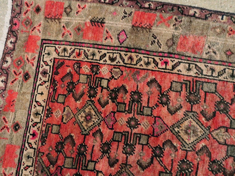 Vintage Persian Kurdish Rug at 1stDibs