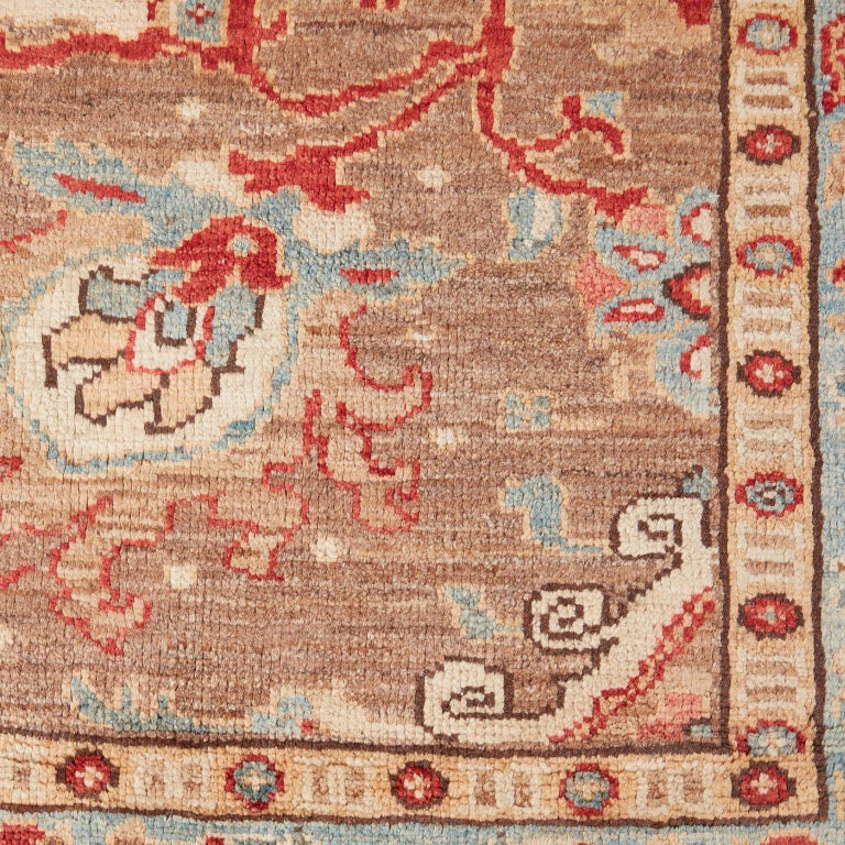 Persian Mahal Style Rug Jewel Tones For Sale at 1stDibs