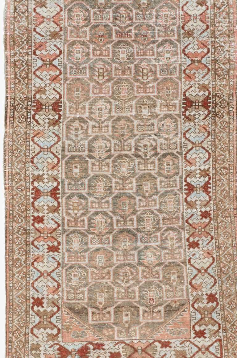 Vintage Persian Malayer Area Rug 3'2x6'3 For Sale at 1stDibs