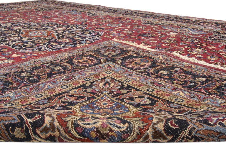 Vintage Persian Mashhad with Traditional Style at 1stDibs