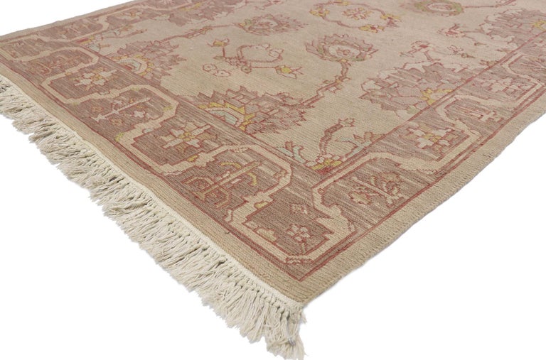Vintage Persian Soumak Rug with English Country Style, Flat-Weave Kilim ...