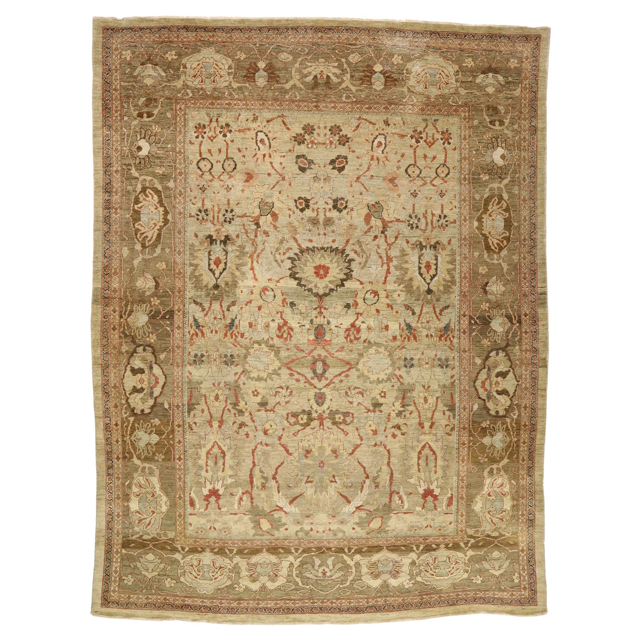 Vintage Persian Sultanabad Palatial Carpet, 13'02 x 17'05 For Sale at ...