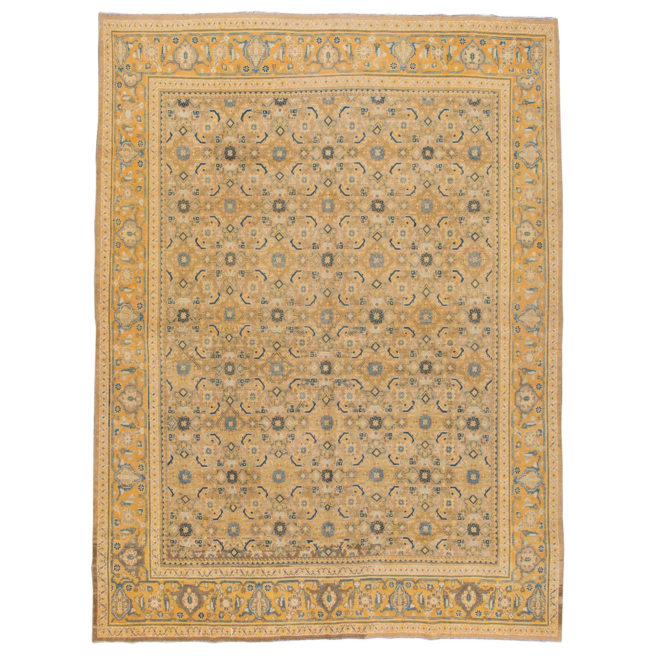 Mansour Exquisite Handmade Tabriz Rug For Sale at 1stDibs