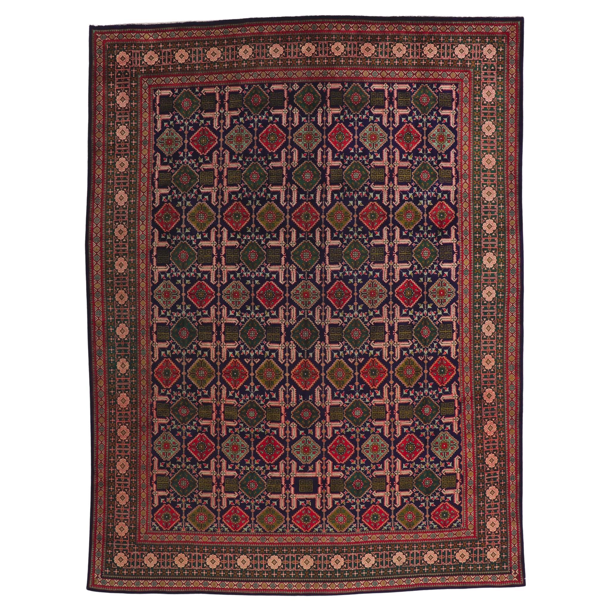 Vintage Caucasian Rug For Sale at 1stDibs