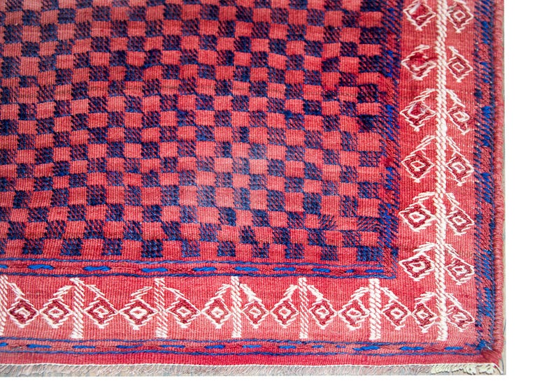 Vintage Persian Turkman Runner For Sale at 1stDibs