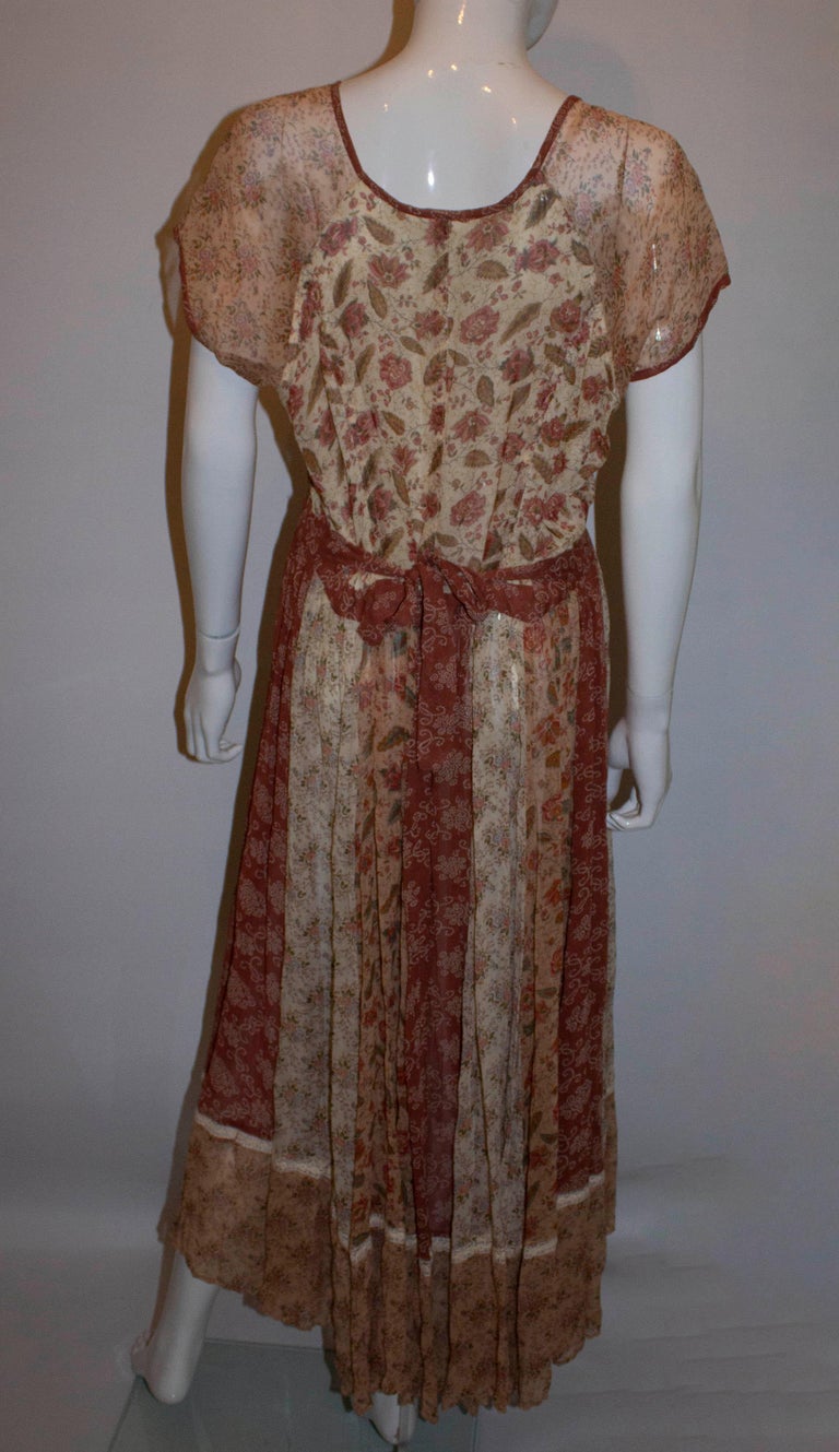 Vintage Phool Floral Dress For Sale at 1stDibs | phool dress