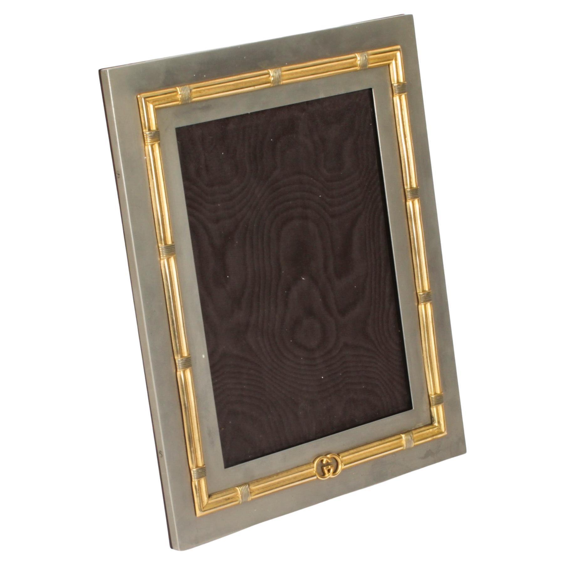 Vintage Photo Frame by Gucci, Photo, 20th C at 1stDibs | gucci photo ...