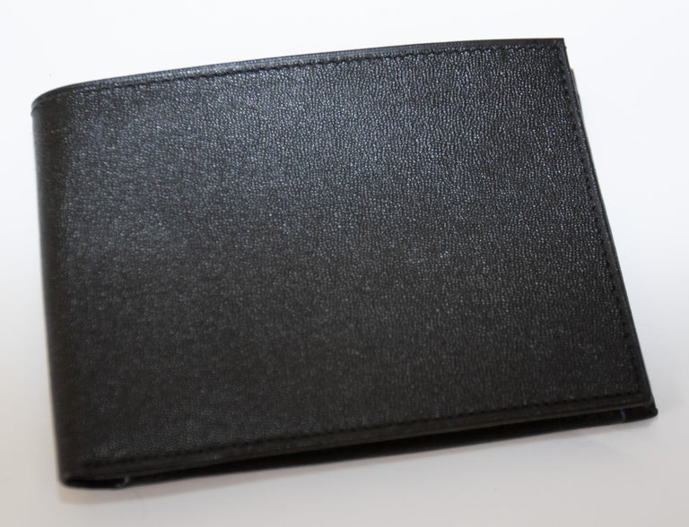 Vintage Piaget Black Leather Wallet For Sale at 1stDibs
