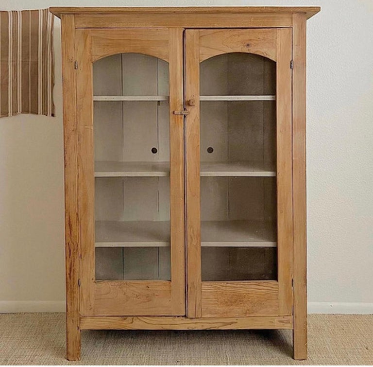 Vintage Pie Safe Cabinet Cupboard For Sale at 1stDibs