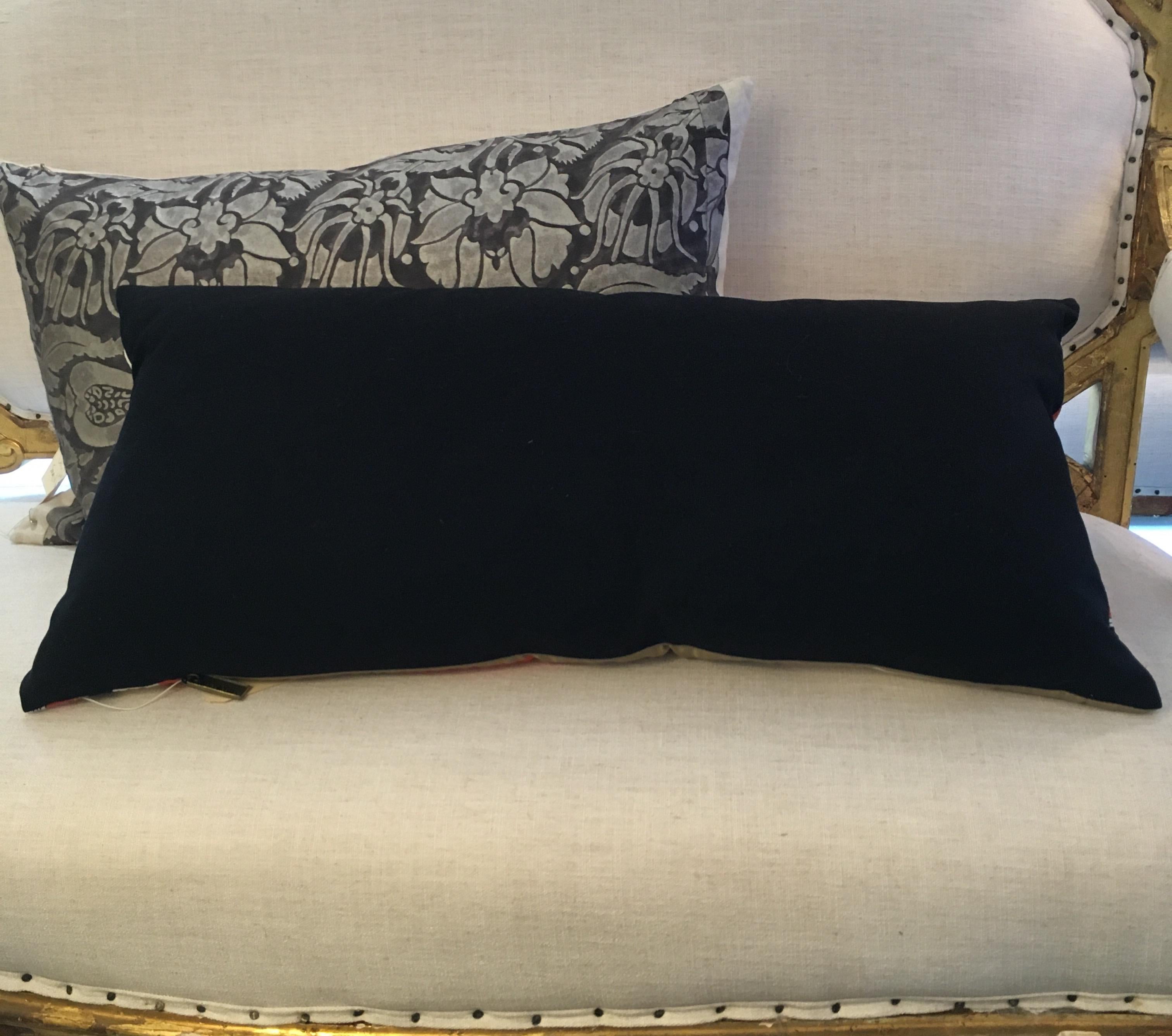 Vintage Pierre Balmain Silk and Linen Pillow at 1stDibs | balmain pillow