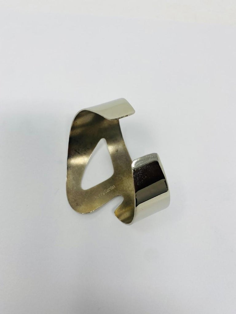 Vintage Pierre Cardin Abstract Futuristic Modernist Bracelet Cuff ...