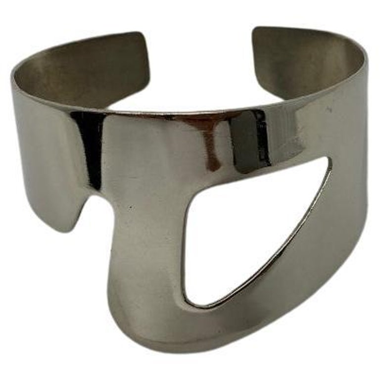 Vintage Pierre Cardin Abstract Futuristic Modernist Bracelet Cuff ...