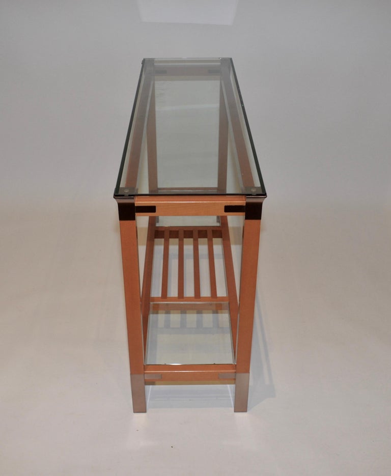 Vintage Pierre Vandel Console Table at 1stDibs