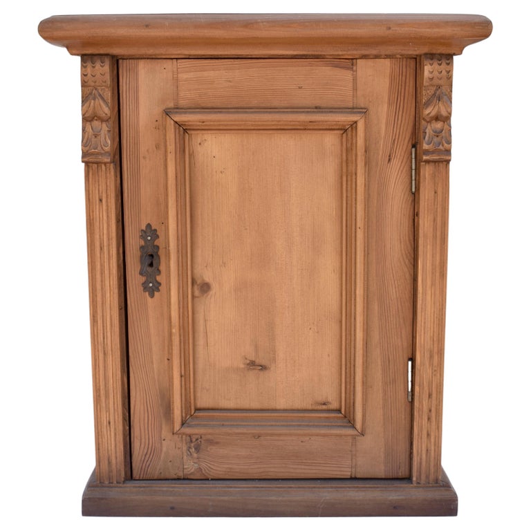Vintage Pine Hanging Cupboard at 1stDibs