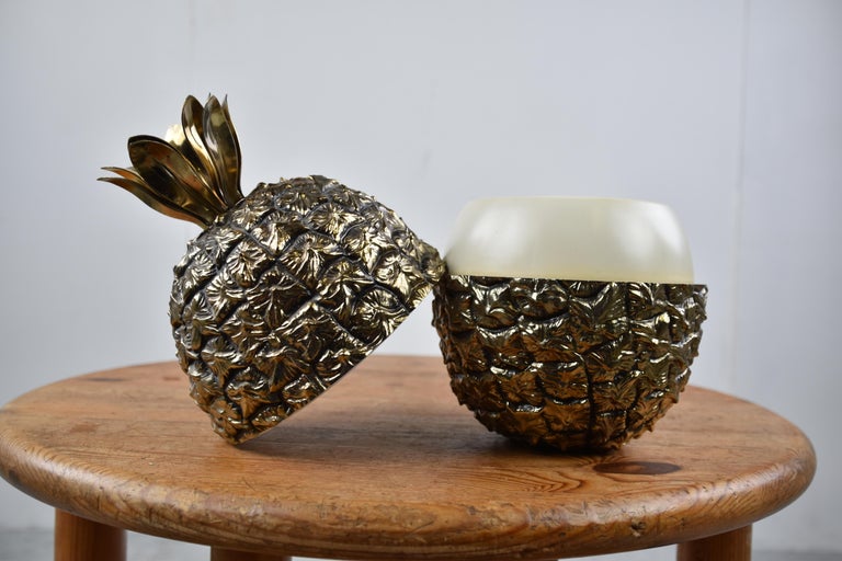 Vintage Pineapple Ice Bucket by Hans Turnwald for Freddo Therm, 1970s ...