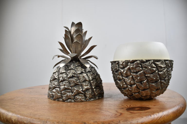 Vintage Pineapple Ice Bucket by Hans Turnwald for Freddo Therm, 1970s ...