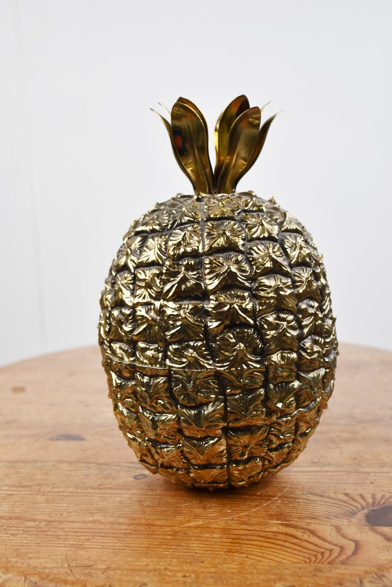 Vintage Pineapple Ice Bucket by Hans Turnwald for Freddo Therm, 1970s ...