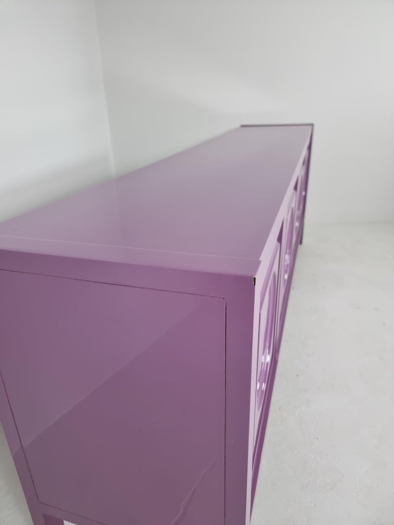 Vintage Pink Brutalist Sideboard by Defour, Belgium, 1970s For Sale at ...