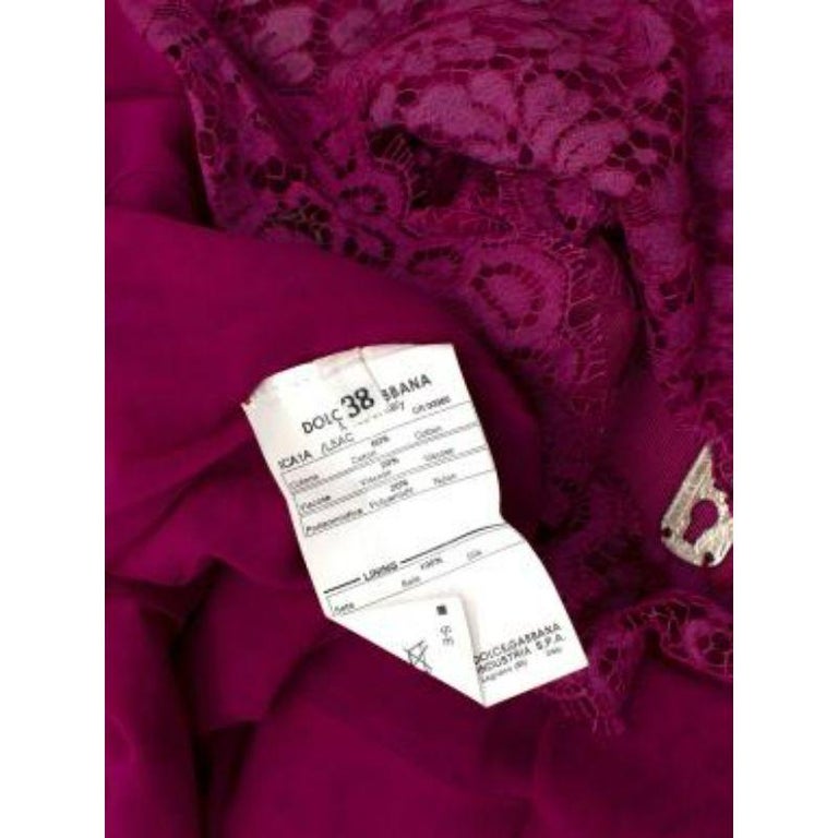 Vintage Pink Lace Longline Jacket For Sale at 1stDibs