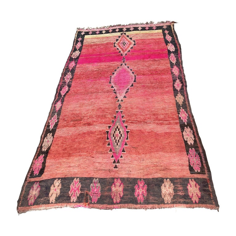 Pink Moroccan Rug at 1stDibs | moroccan pink rug, moroccan rug pink