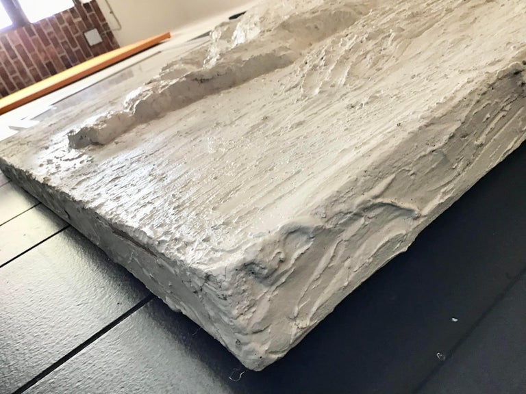 Vintage Plaster Frieze on Plywood of a Horse Art For Sale at 1stDibs