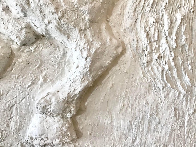 Vintage Plaster Frieze on Plywood of a Horse Art For Sale at 1stDibs