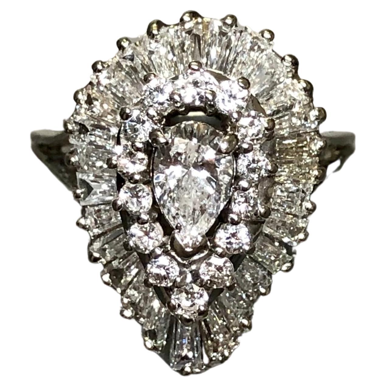 1960s Cocktail Rings - 664 For Sale at 1stDibs | diamond cocktail rings ...