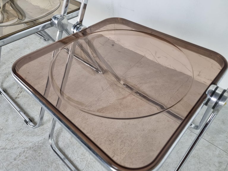 Vintage Plia Chairs by Castelli, 1970s For Sale at 1stDibs