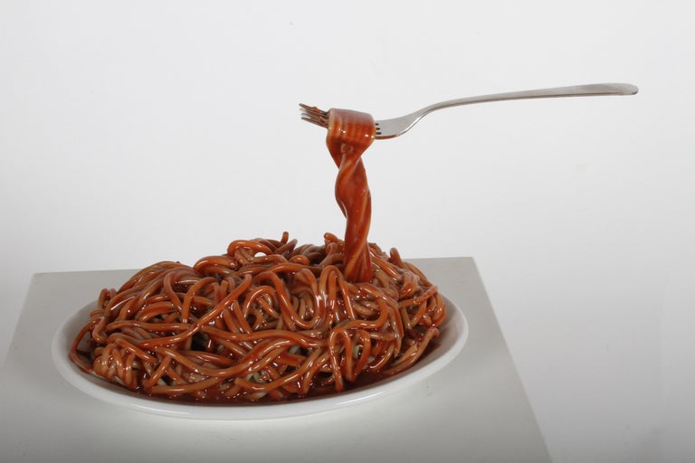 spaghetti sculpture