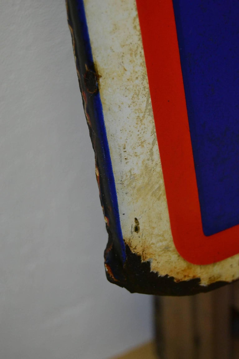 Vintage Porcelain Advertising Sign Philips Radio at 1stDibs