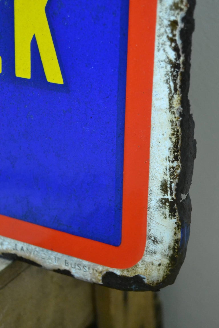 Vintage Porcelain Advertising Sign Philips Radio at 1stDibs