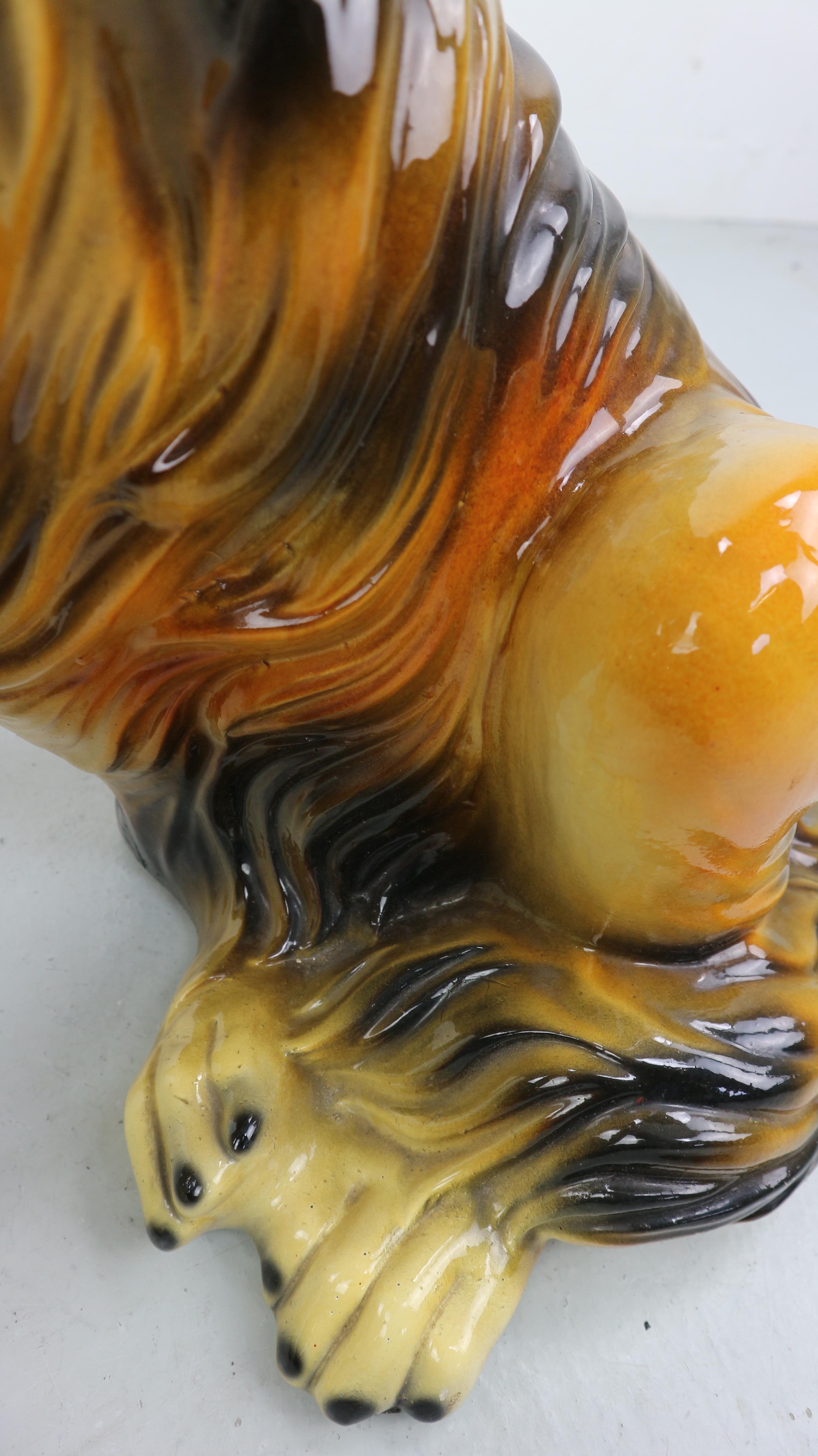 Vintage Porcelain Ceramic Collie Dog Statue, 1970s at 1stDibs | collie ...