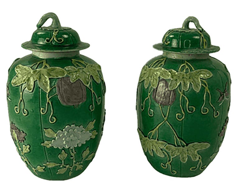 Vintage Porcelain Ginger Jars For Sale at 1stDibs