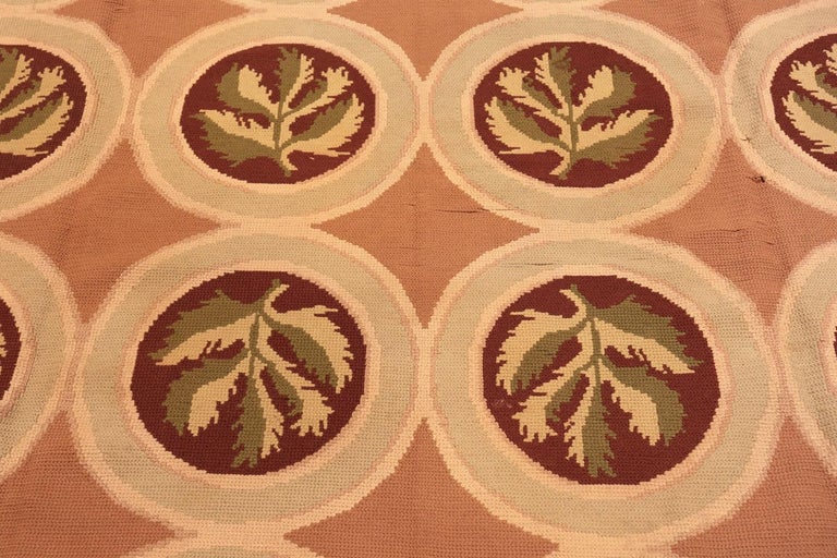 Vintage Portuguese Rug. Size: 9 ft 10 in x 16 ft 2 in (3 m x 4.93 m) at ...