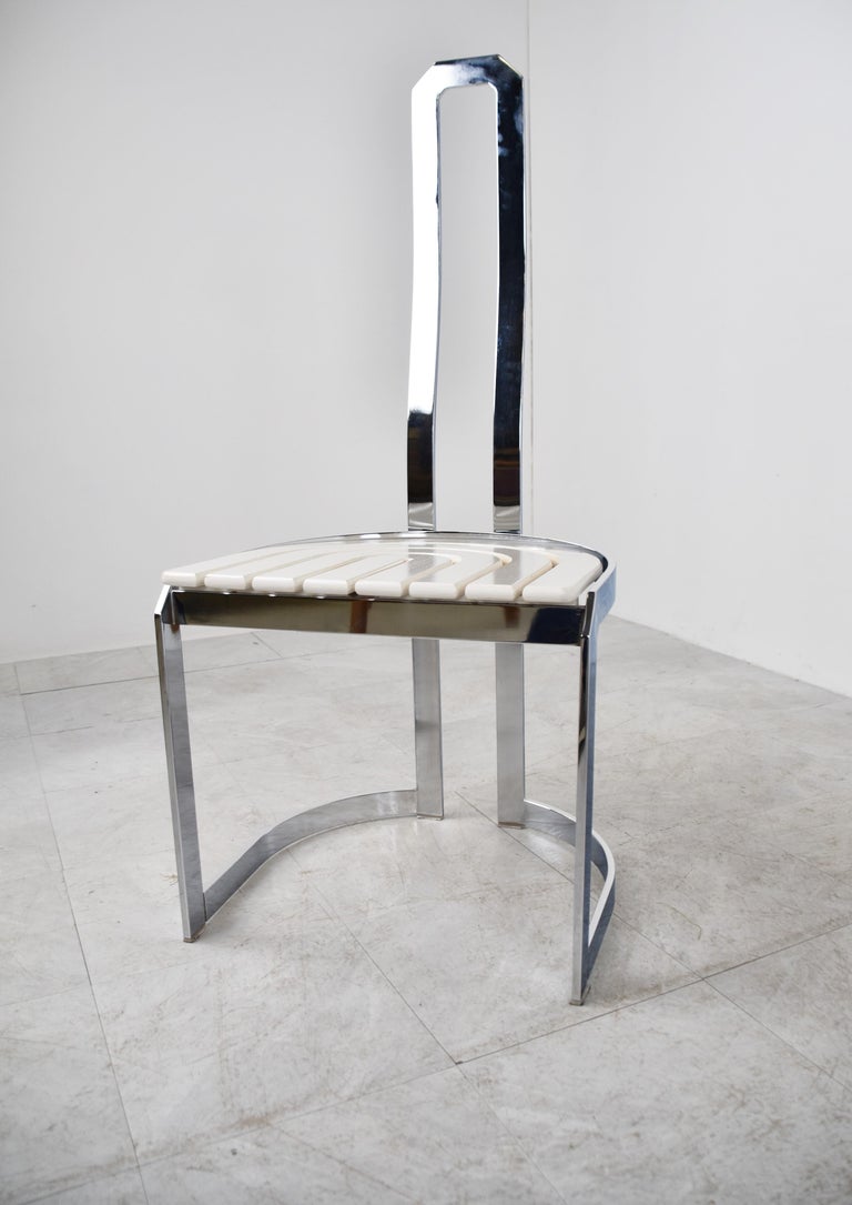 Vintage Postmodern Dining Chairs, 1980s For Sale at 1stDibs