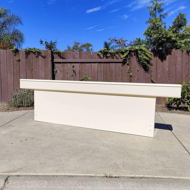 Vintage Postmodern Lacquered Rougier Cal King Headboard For Sale at 1stDibs
