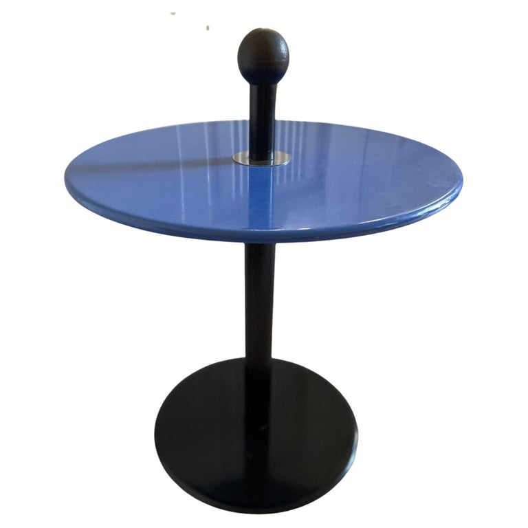 Vintage Postmodern Memphis Style Side Table 1980s at 1stDibs