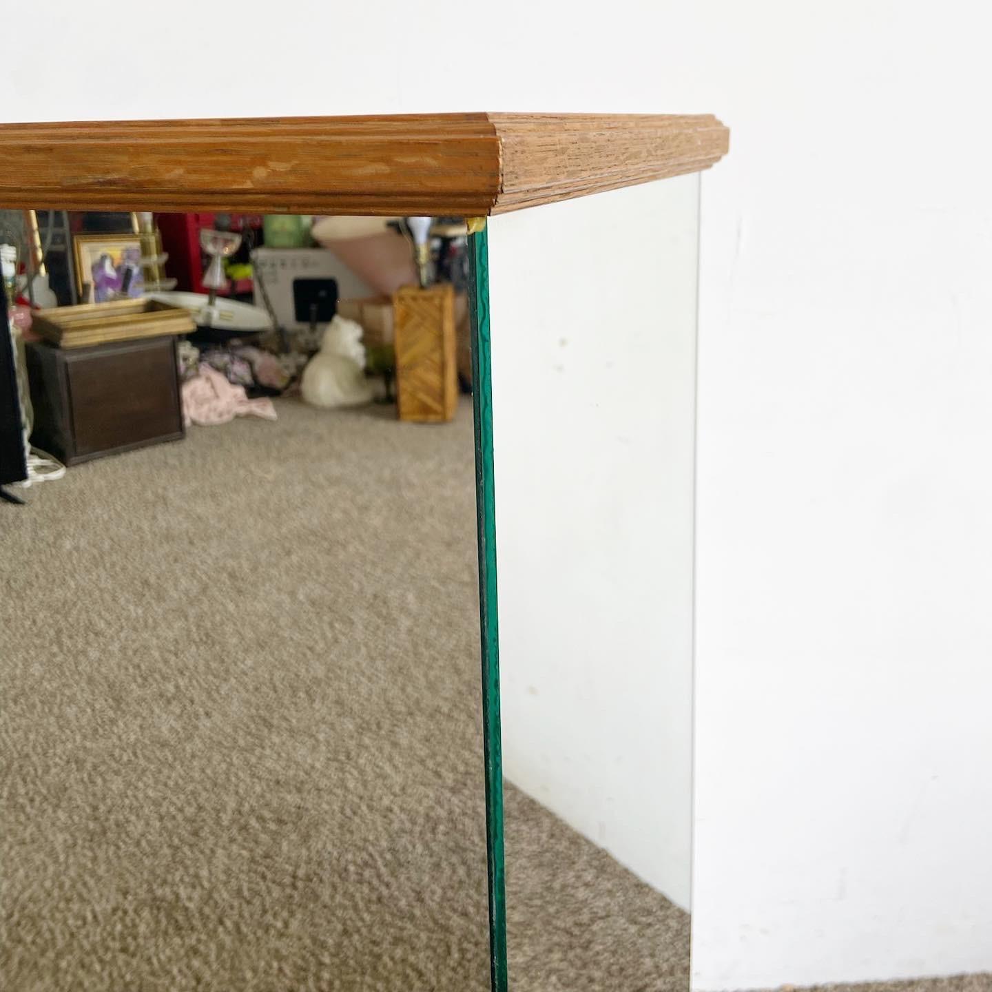 Vintage Postmodern Mirrored Rectangular Prism Pedestal - Unique Design ...