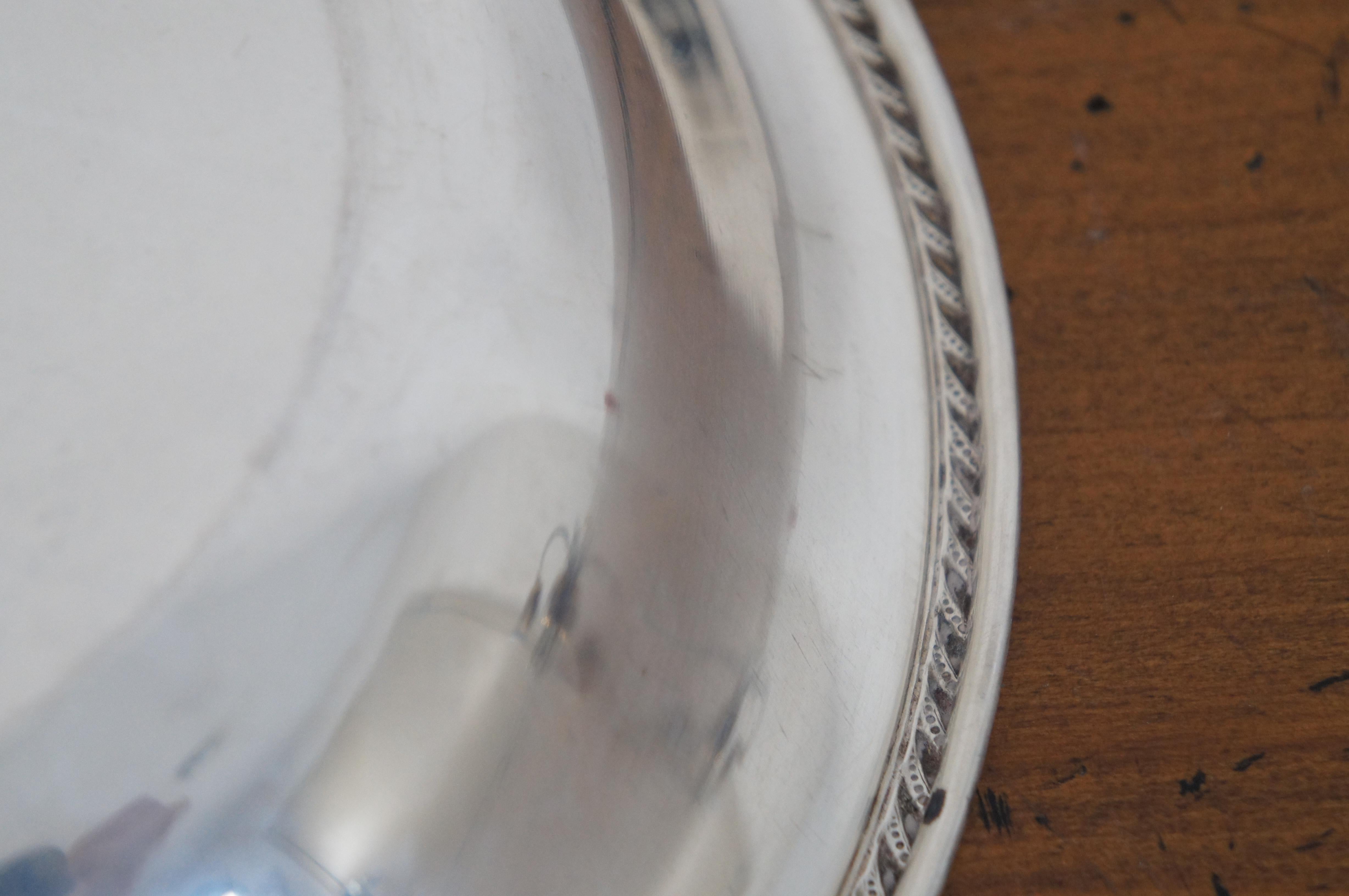 Vintage Preisner Psco Sterling Silver Serving Bowl Sweets Dish ...