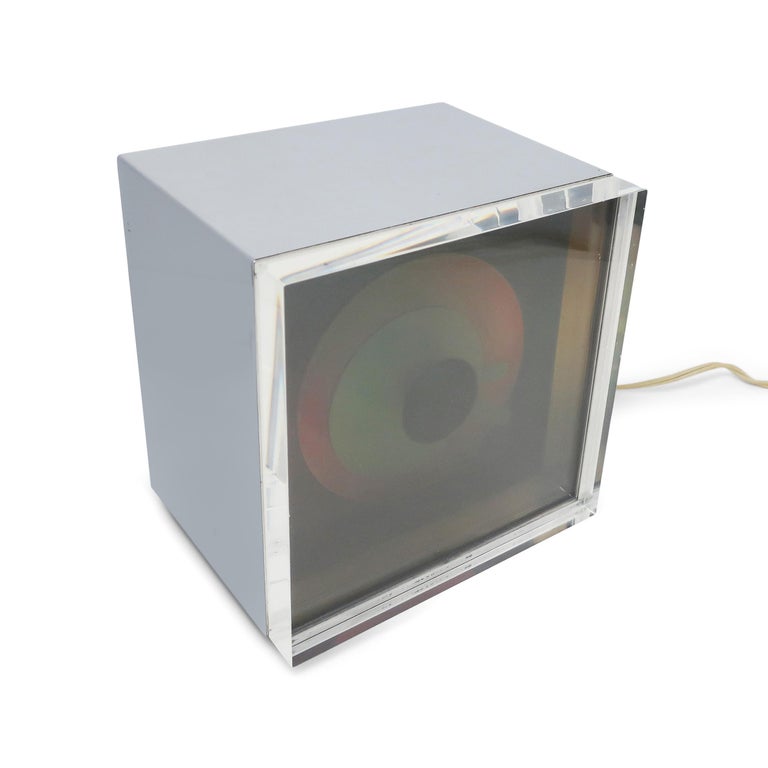 Vintage Prisma Clock by Kirsch Hamilton at 1stDibs