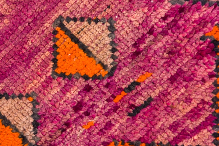 Vintage Purple Moroccan Rug at 1stDibs