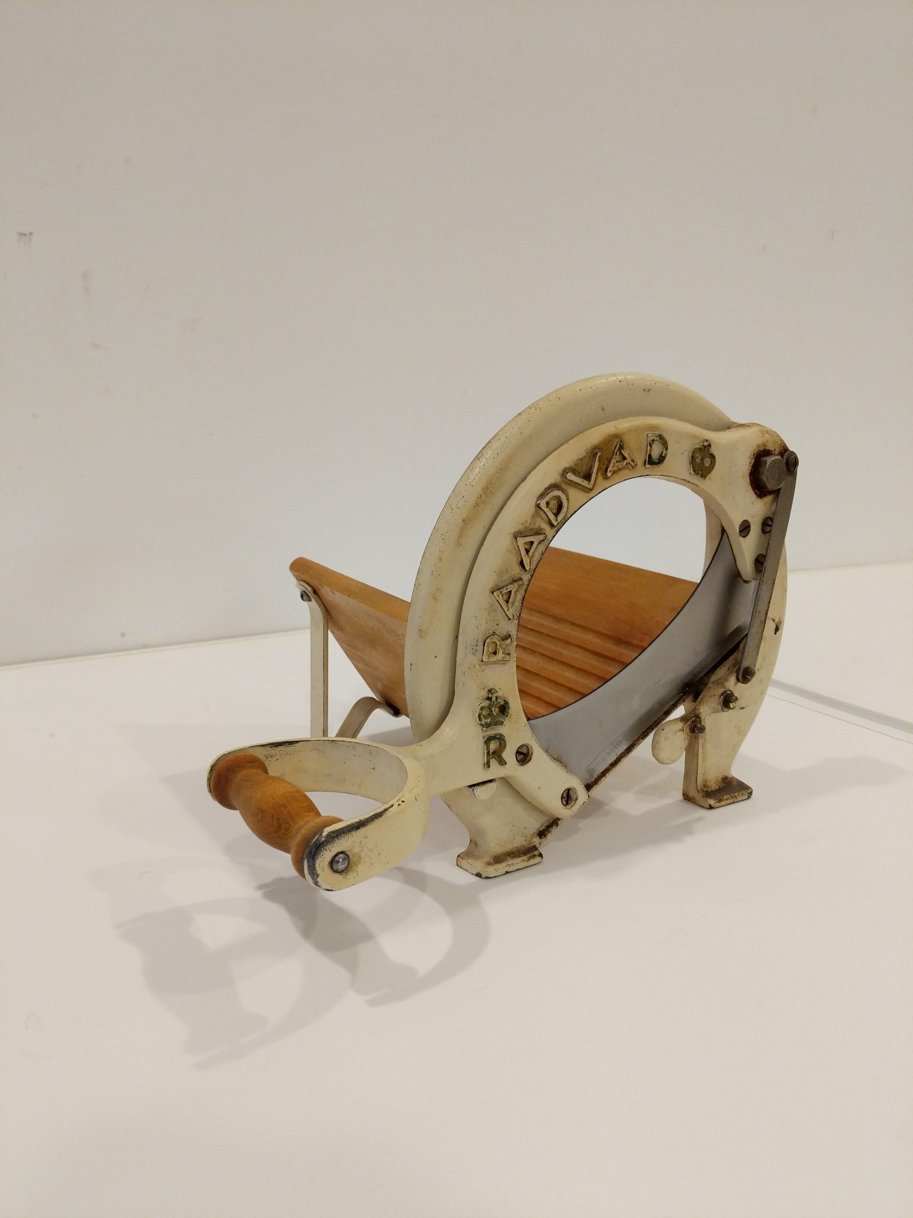Vintage Raadvad Bread Slicer at 1stDibs