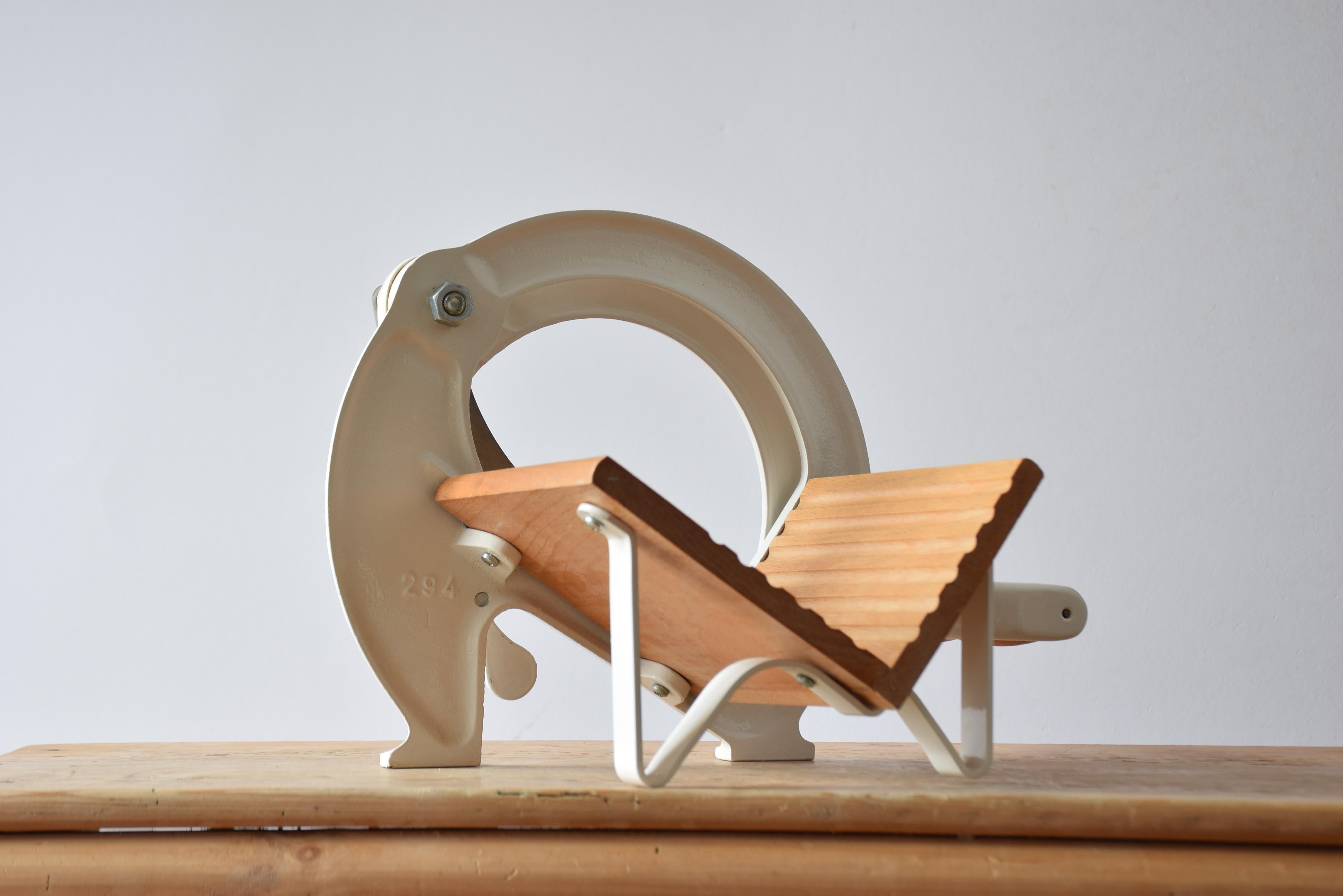 Vintage Raadvad Denmark White Bread Cutter by Ove Larsen Danish Design ...