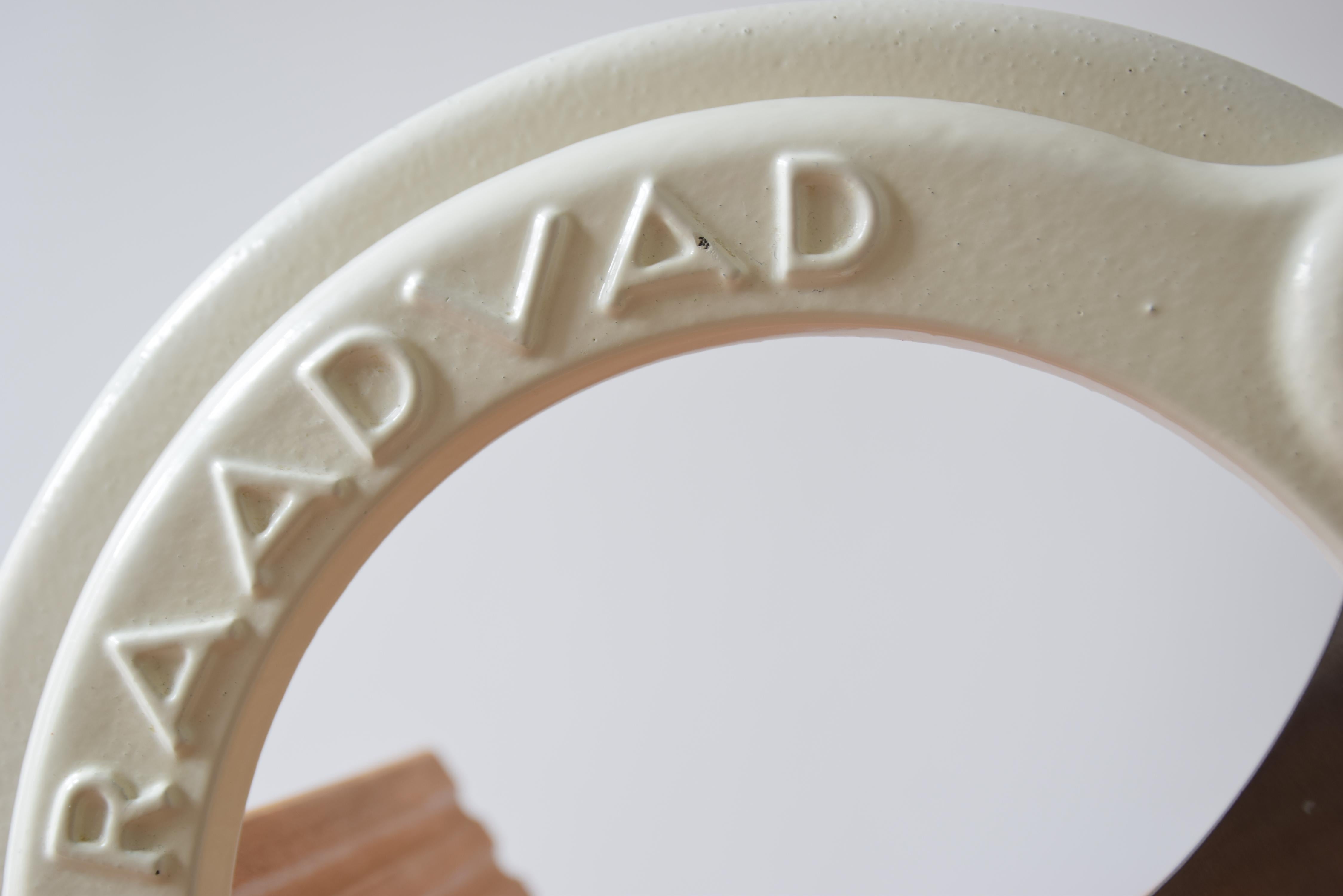 Vintage Raadvad Denmark White Bread Cutter by Ove Larsen Danish Design ...