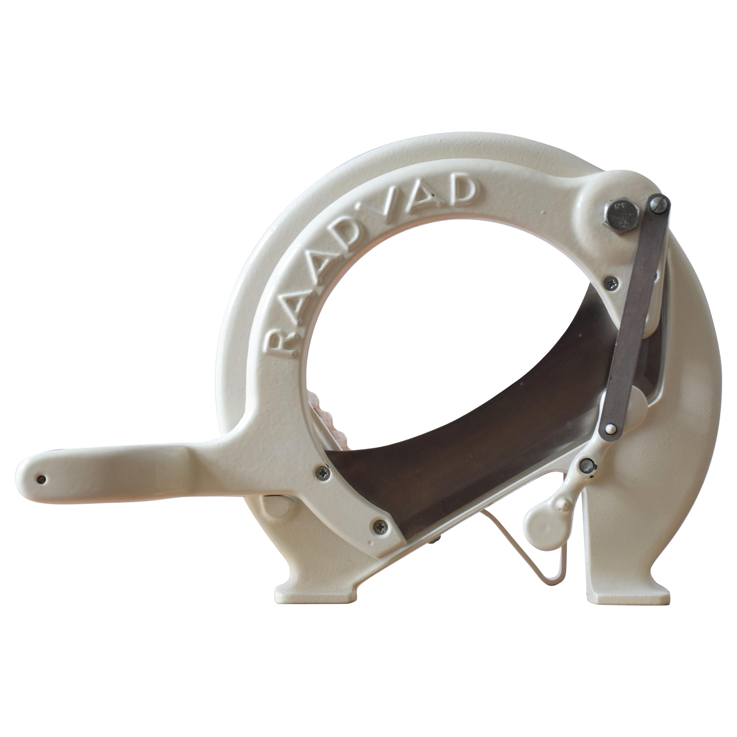 Vintage Raadvad Denmark White Bread Cutter by Ove Larsen Danish Design ...