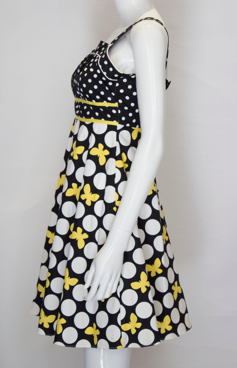Vintage Rare Editions Cotton Sundress For Sale at 1stDibs