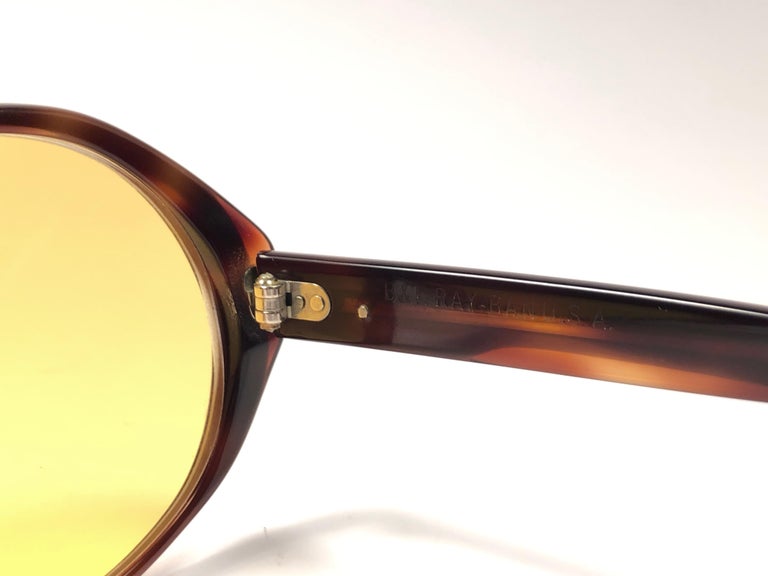 Vintage Ray Ban B&L Blazer Ambermatic Lenses Sunglasses USA at 1stDibs