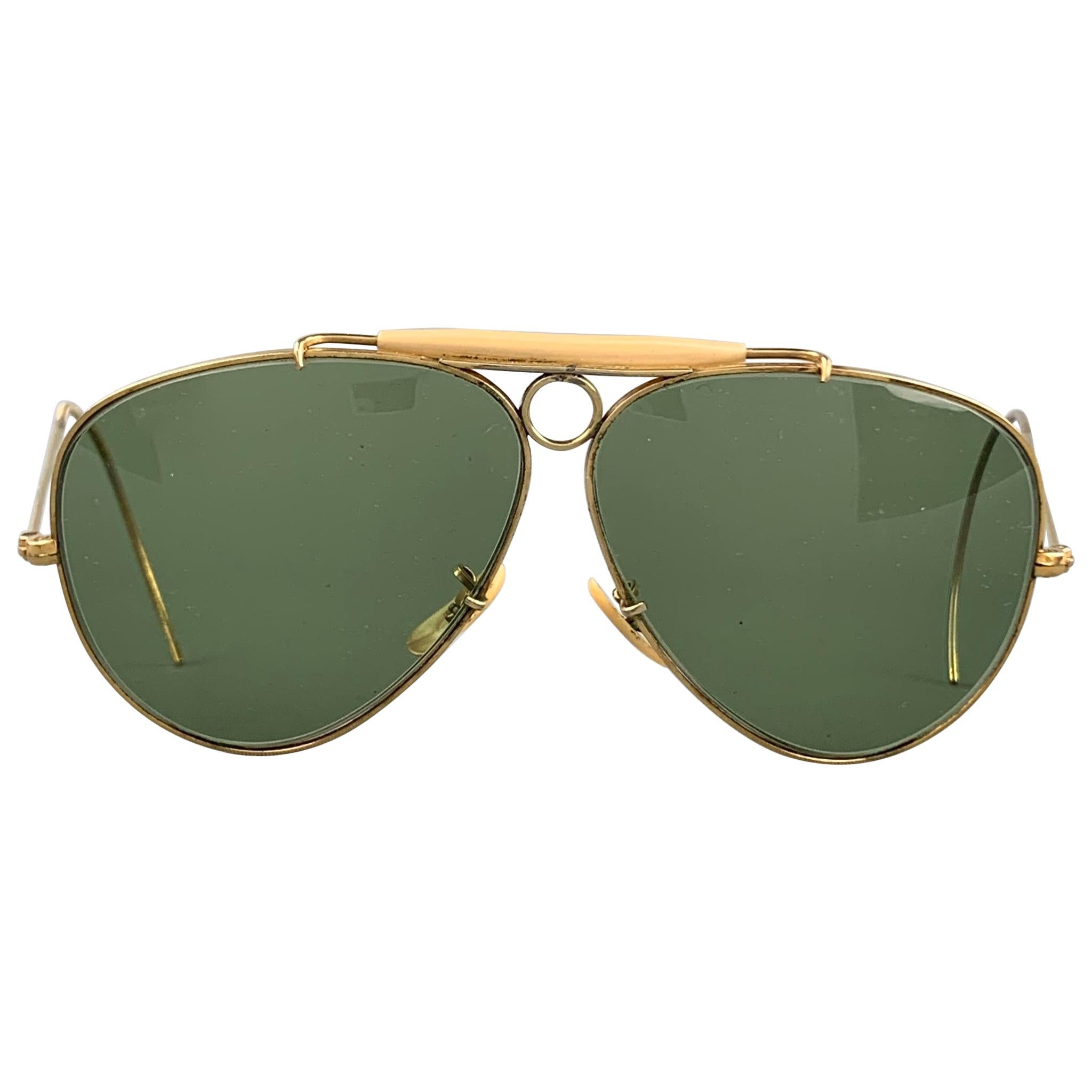1990´s Bausch and Lomb Ray-Ban Round - WO607 For Sale at 1stDibs