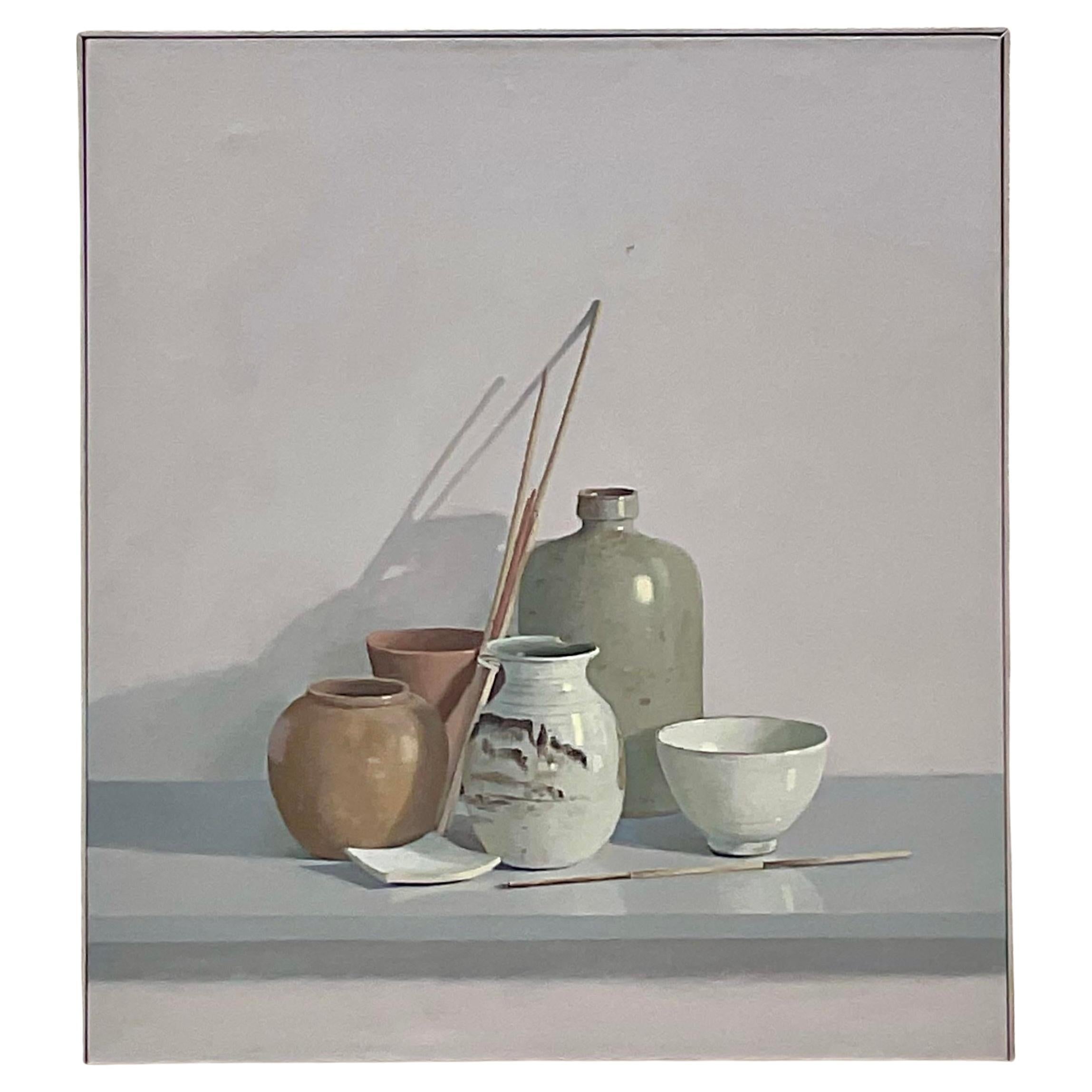 Stupendous Realist Oil on Canvas For Sale at 1stDibs